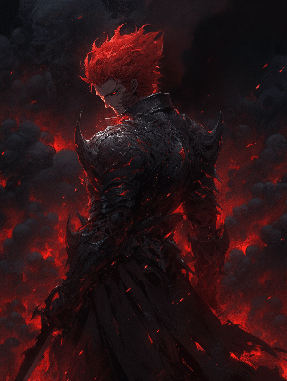 Book 4: Knight Story Art | Wolf of the Blood Moon: A Blood Magic